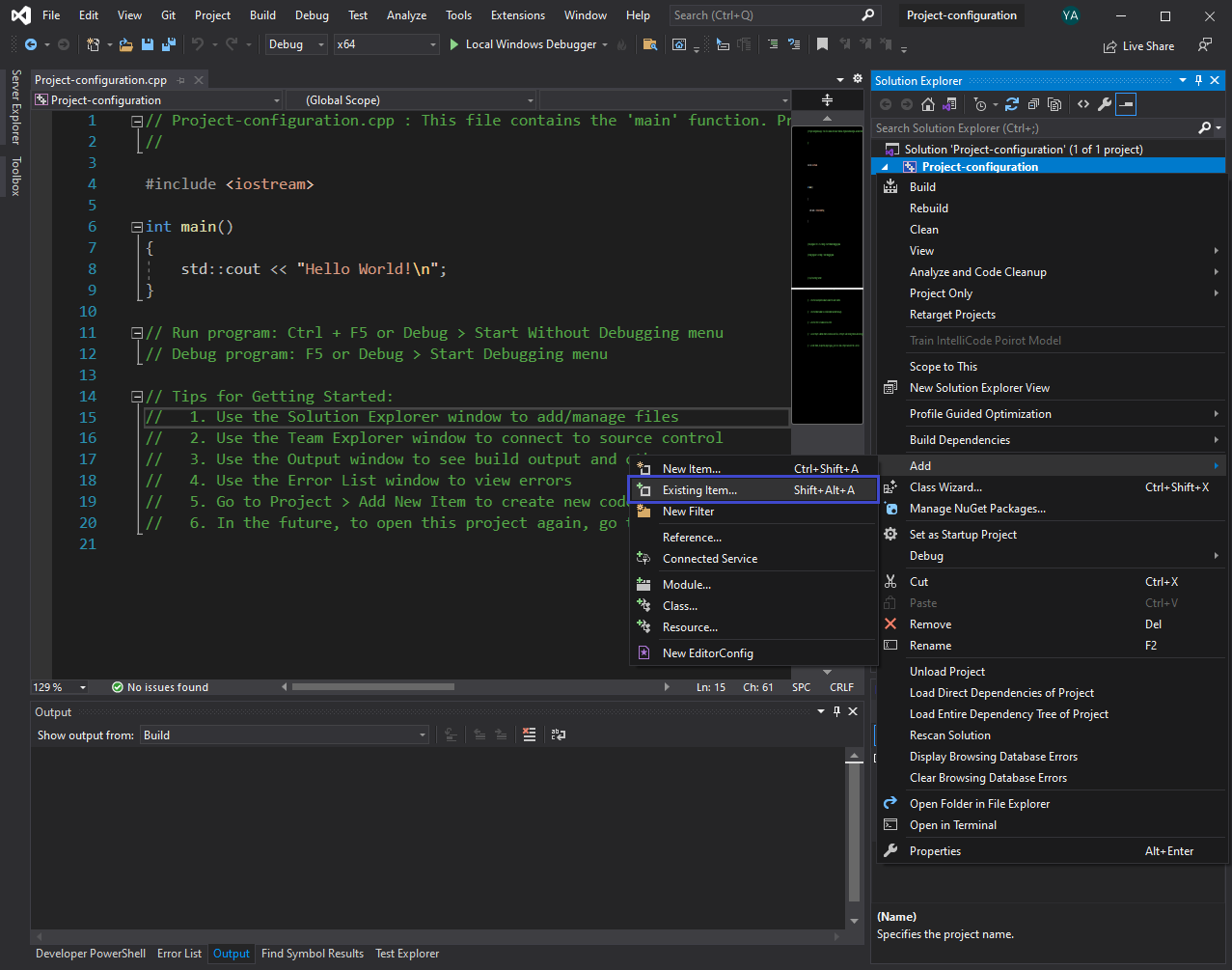 C++ - PMP documentation