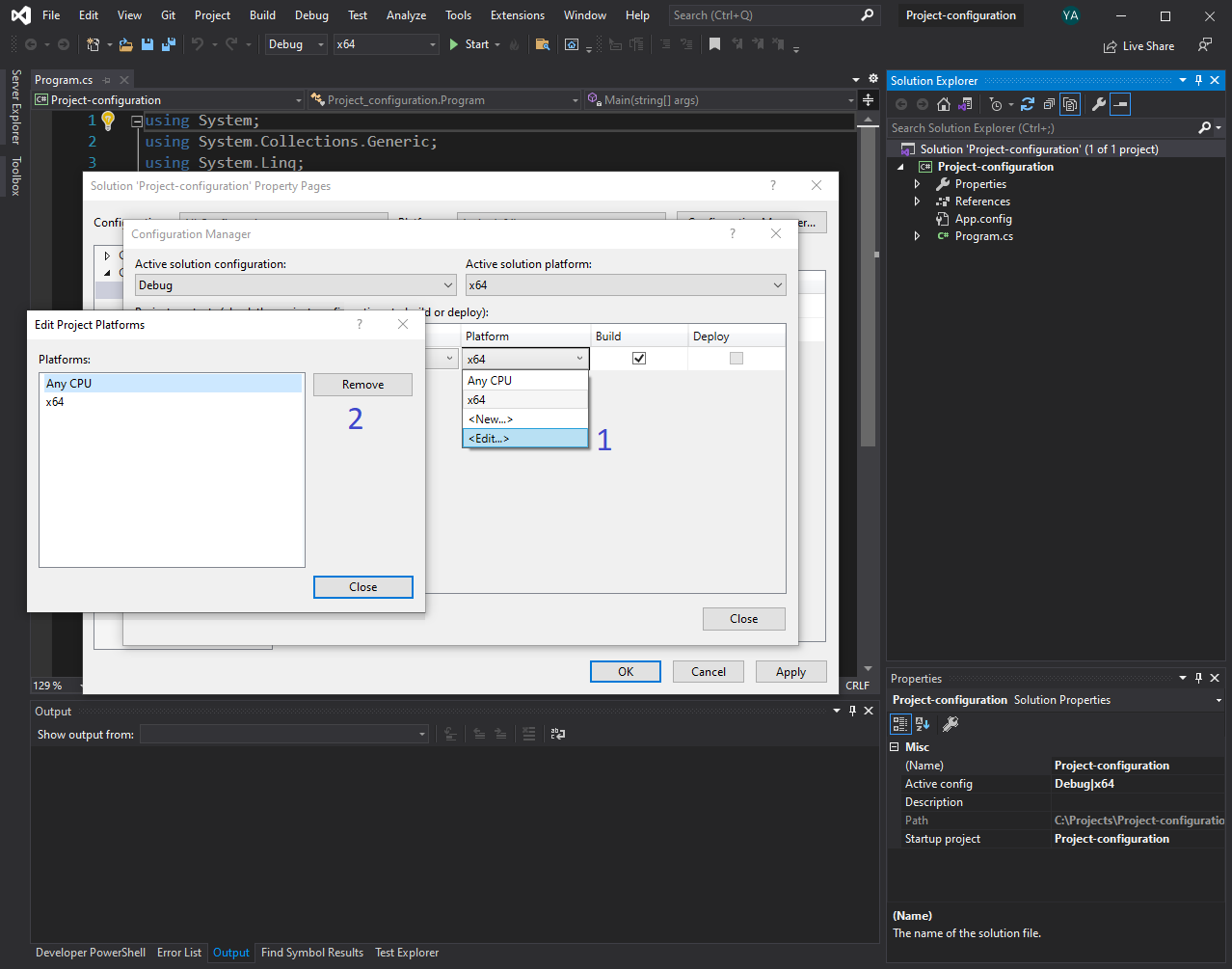 C# - PMP documentation