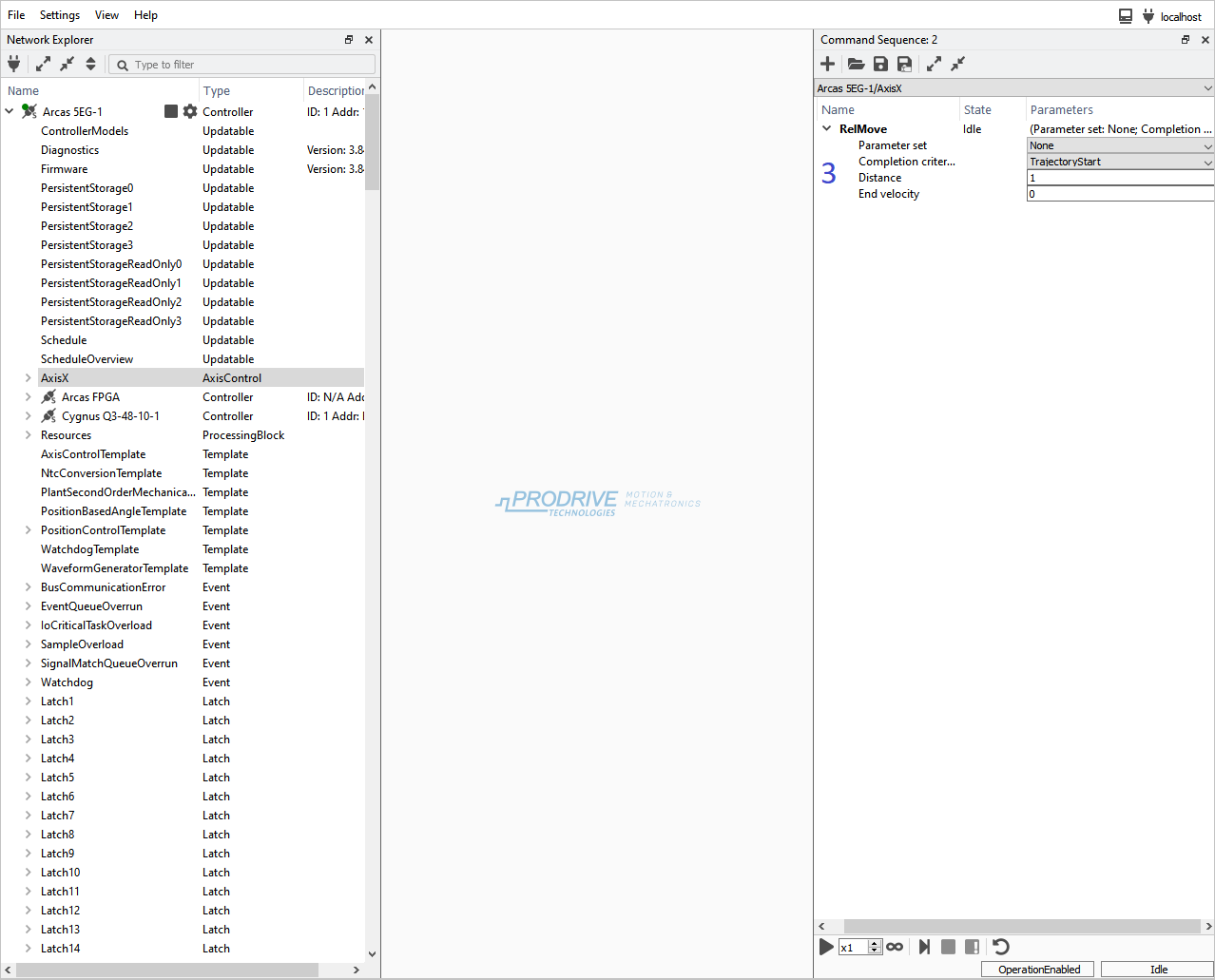 Closed-loop system - Motion Documentation