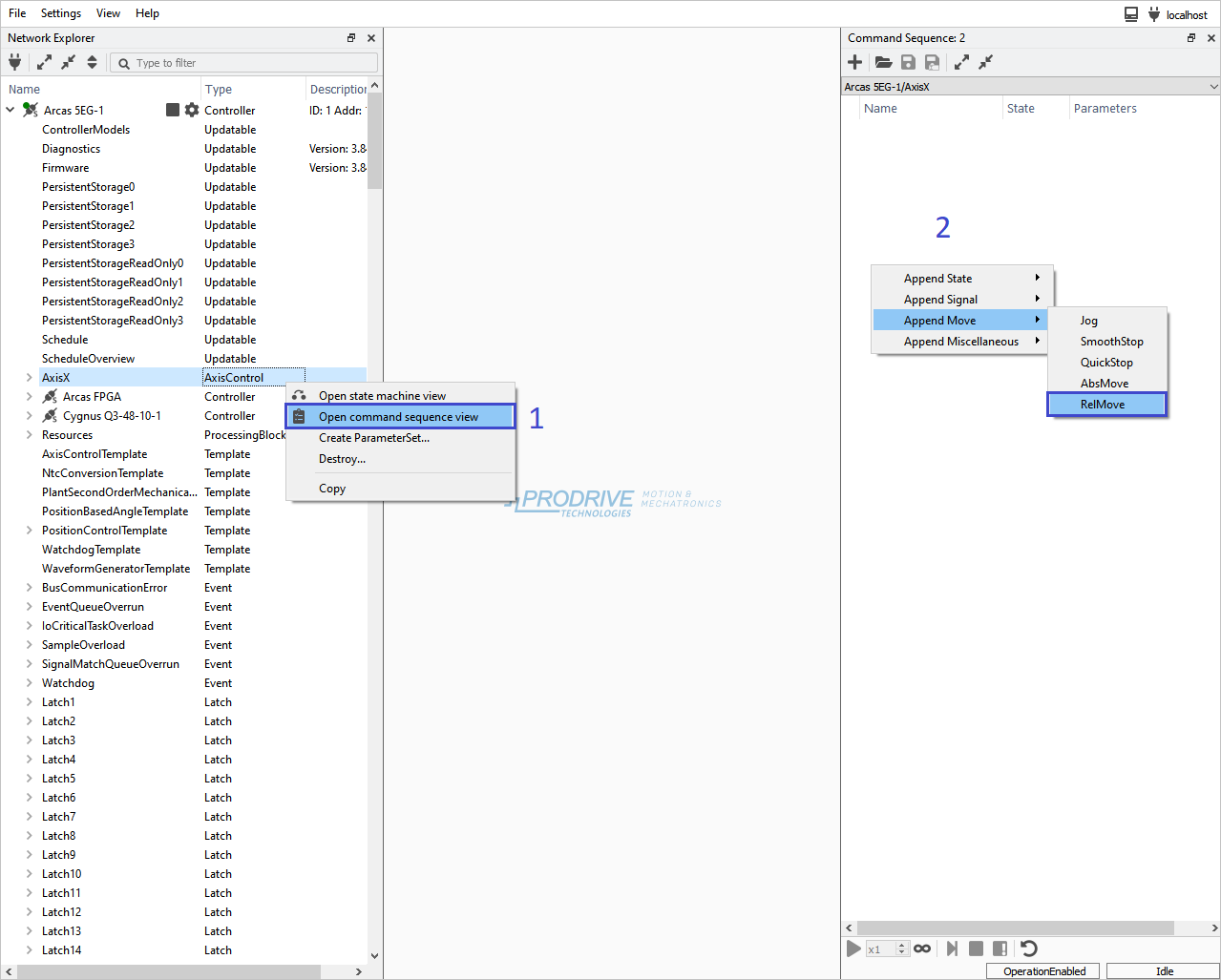 Closed-loop system - Motion Documentation