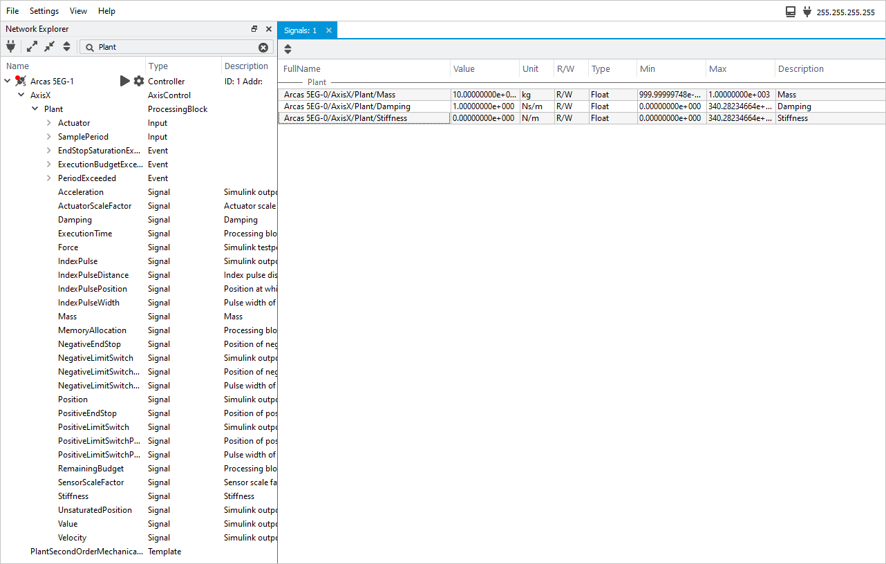 Closed-loop system - Motion Documentation