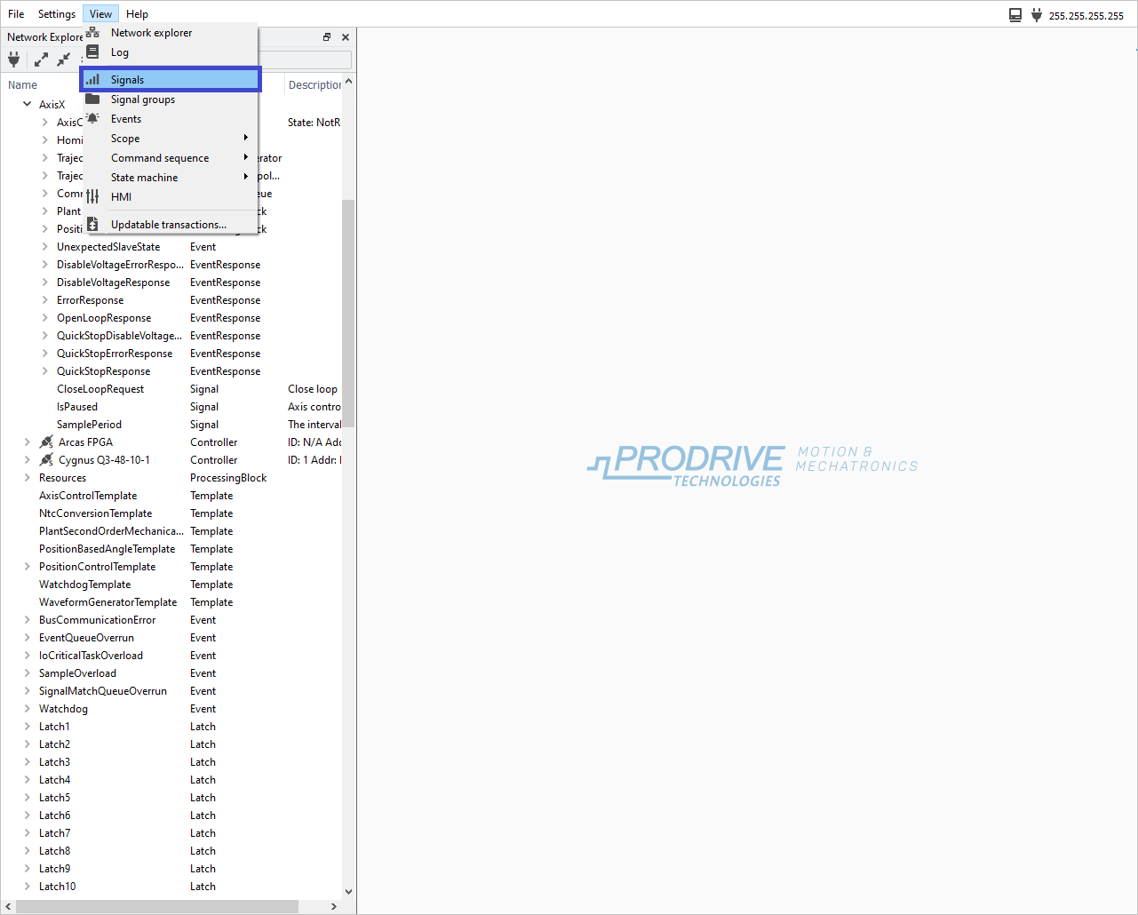 Closed-loop system - Motion Documentation