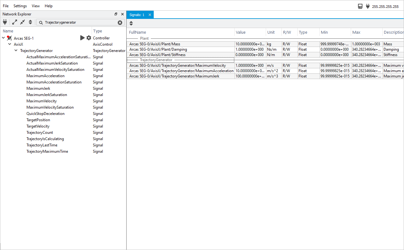 Closed-loop system - Motion Documentation
