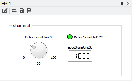 HMI view - PMP documentation